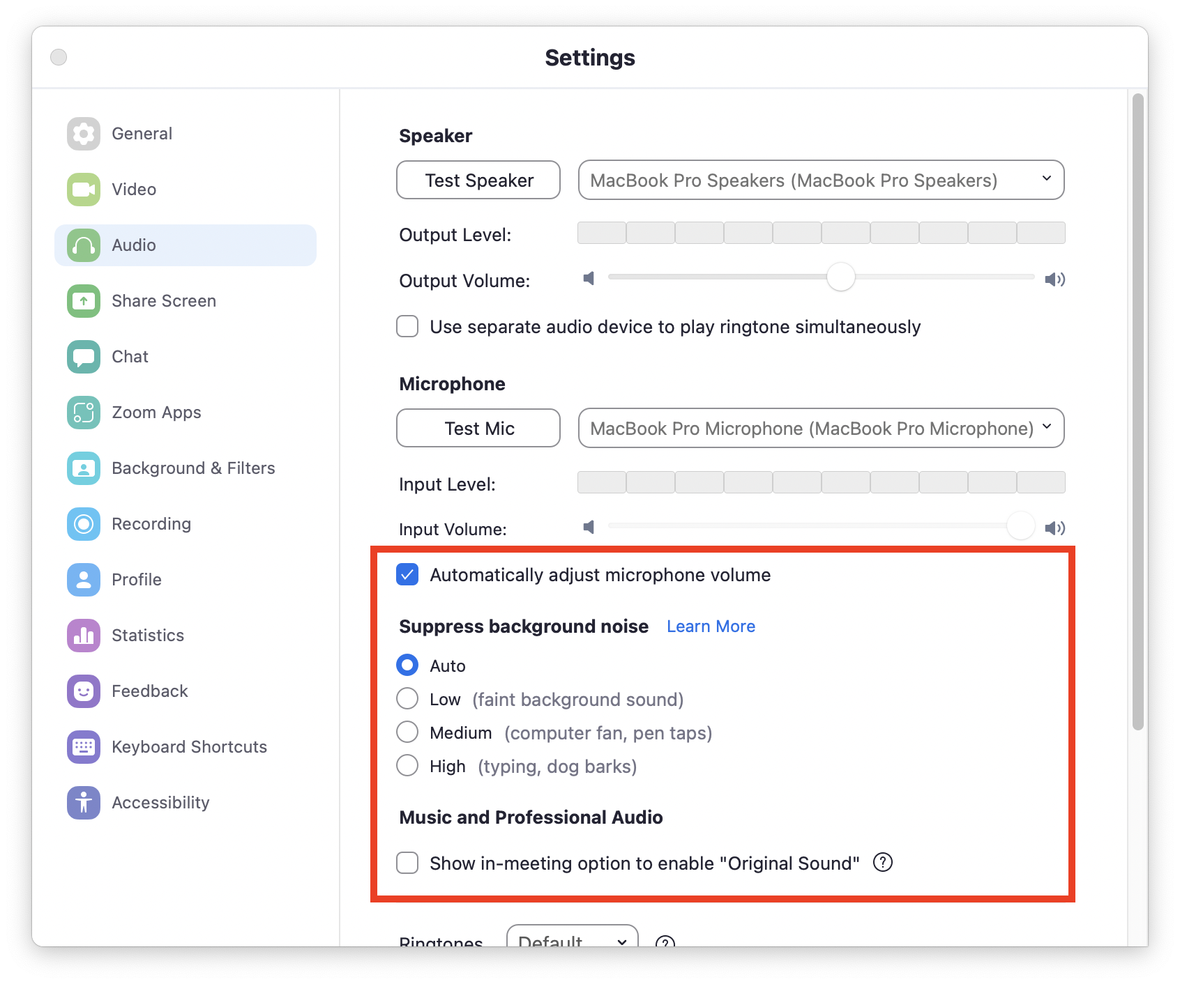 How To Set Your Audio Preferences For Music Lessons Via Zoom Cafetalk